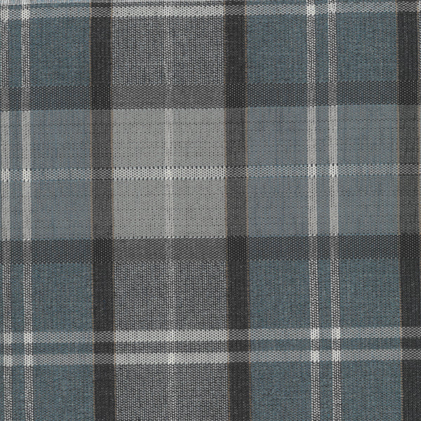 Devon Check Blue, Upholstery Fabric – Balmoral Textiles Limited